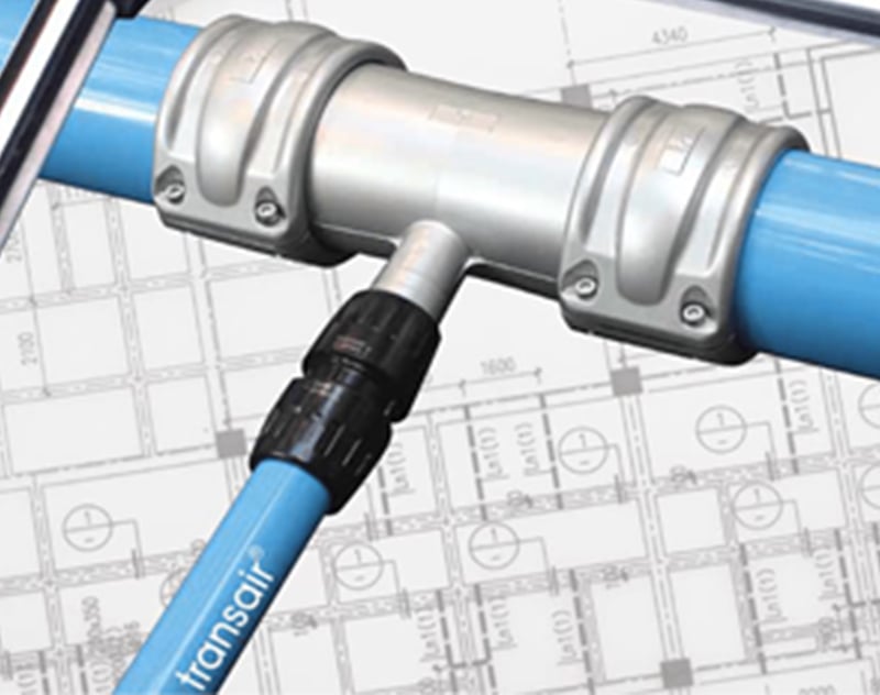 Parker Transair Aluminum Pipe System from Triad Technologies