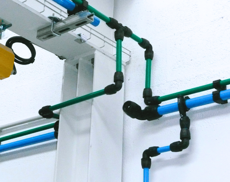 Parker Transair Aluminum Pipe System from Triad Technologies